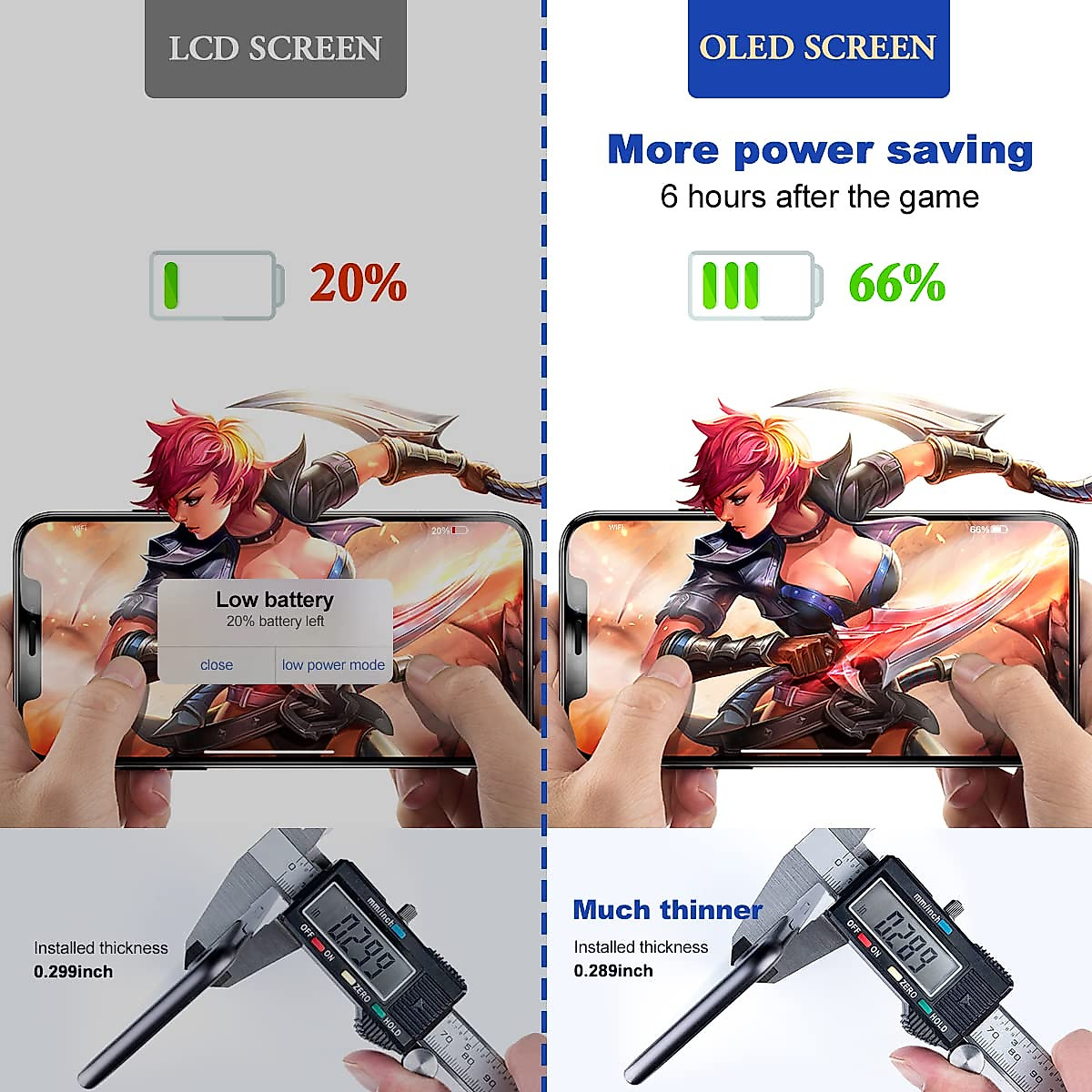 EFAITHFIX for iPhone X Screen Replacement OLED [NOT LCD] 5.8 Inch Display Digitizer 3D Touch Screen Frame Assembly with Repair Tools Kit Waterproof Adhesive Tempered Glass for Model A1865/A1901/A1902