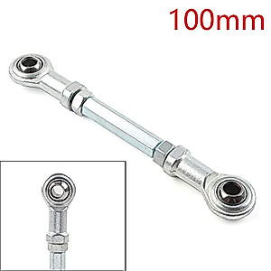DAMAI 100mm Steering Tie Rod kit Ball Joint M8 Ball Joiner Bolt Tie Rod for 50cc 70cc 90cc 110cc 125cc 200cc 250cc Quad Dirt Bike ATV Go Kart