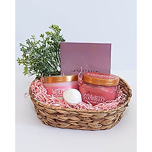 MagicWater Supply Soft & Thin Cut Crinkle Paper Shred Filler (1 LB) for Gift Wrapping & Basket Filling - Pink