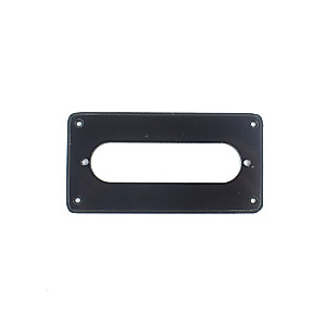 Humbucker to Strat Style Pickup Adapter Ring,H-S-2 1-Ply Non-Slant Black