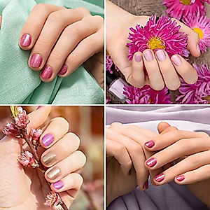 Nail Kit Set Professional Acrylic with Everything, 12 Glitter Acrylic Powder Kit Nail Art Tips Nail Art Decoration, DIY Nail Art Tool Nail Supplies Acrylic Nail Kit for Beginners (Beginners)