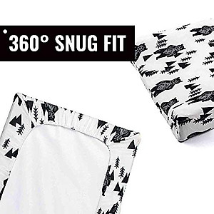 Changing Pad Cover Girl or Boy Bear Baby Changing Table Cover Baby Gift Changing Mat Baby Nursery (Bear)