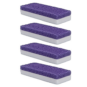 FOMIYES Foot Pumice Foot Exfoliator 4pcs Foot Callous Removers for Feet Pedicure Remover Feet Scrubber Dead Skin Dead Skin Remover for Feet Body Scrubber Treatment Pu Frosted Stone Pumice