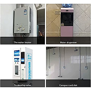 Water G1/2" Brass Effect Liquid Flowmeter Meter 1-30L/min Used for Water Dispenser