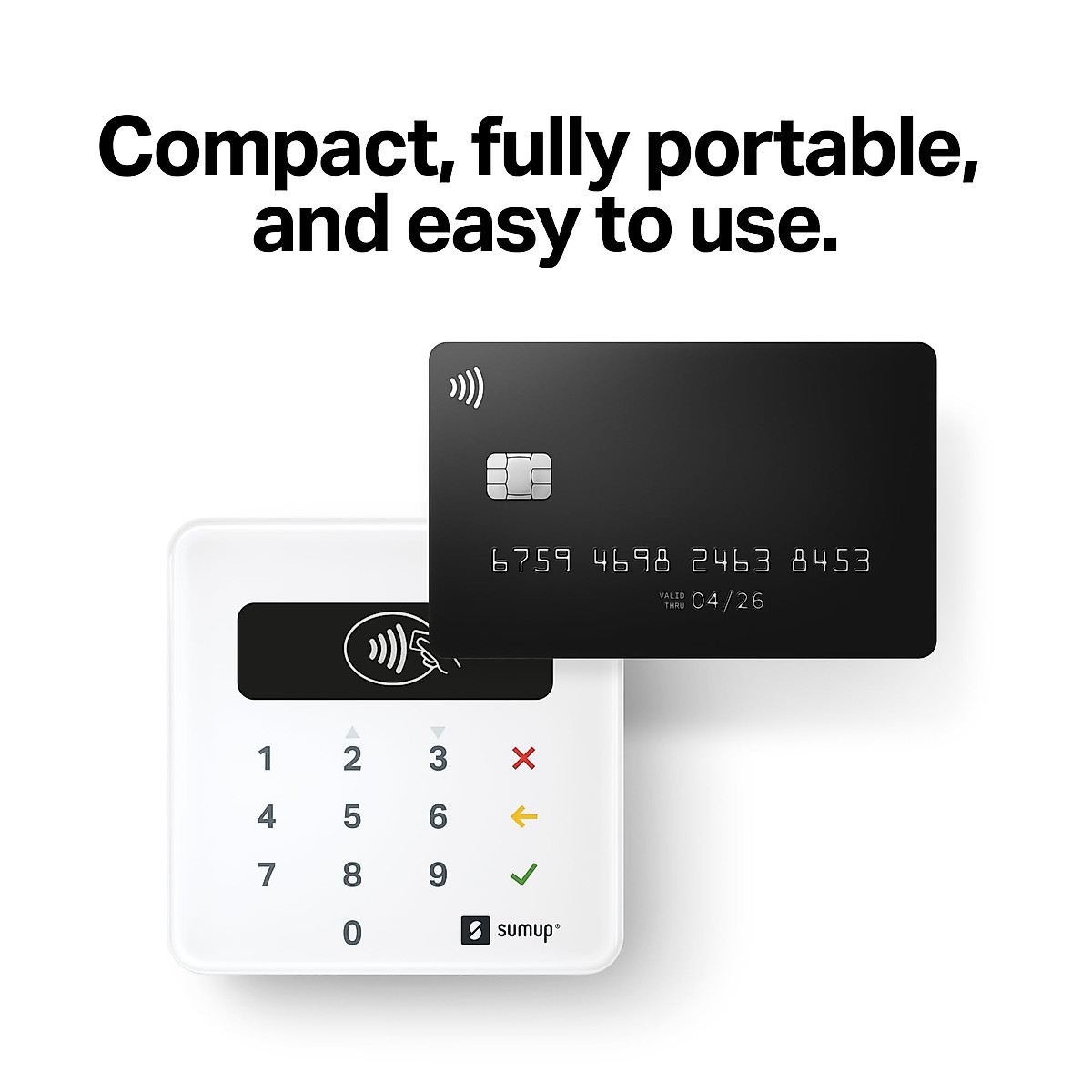 SumUp Plus Card Reader - NFC RFID Credit Card Reader