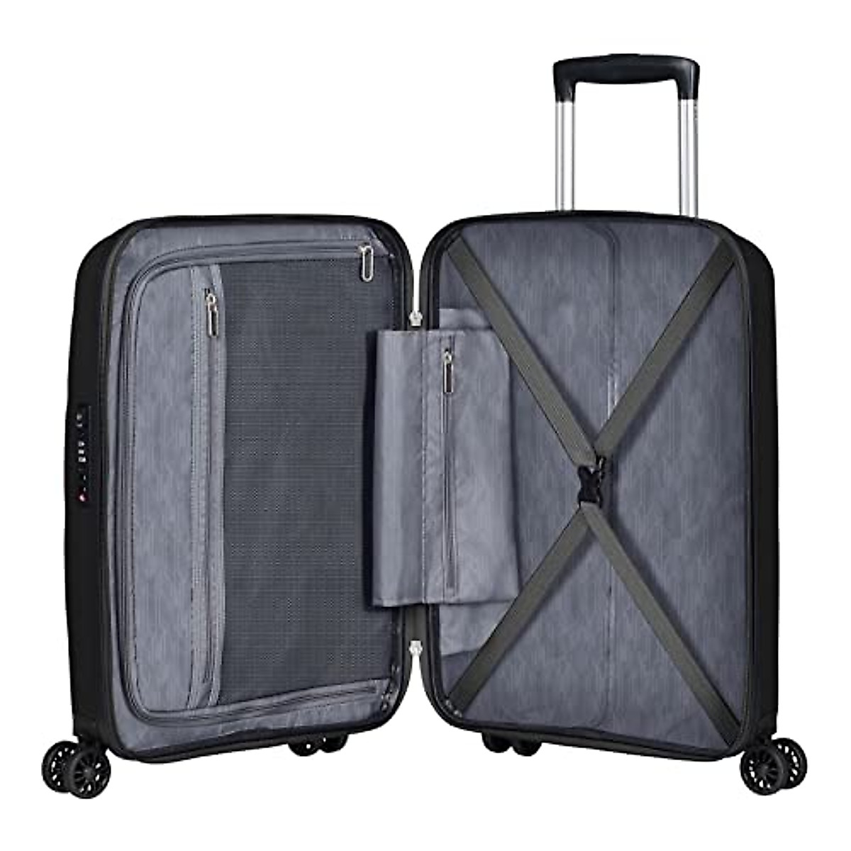 American Tourister Bon Air DLX 4-Wheels Trolley black 55 cm
