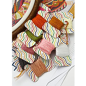 Mandala Giraffe CS206 - Counted Cross Stitch KIT#2. Set of Threads, Needles, AIDA Fabric, Needle Threader, Embroidery Clippers and Printed Color Pattern Inside.