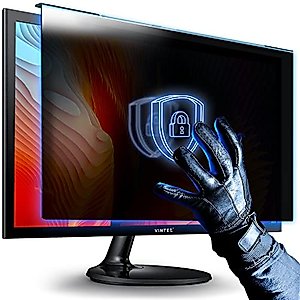 VINTEZ Universal 17"-19" - 17", 17.1", 18.1", 19" - 5:4 Aspect Ratio - Computer Privacy Screen Filter for Square Computer Monitors - 15.3" x 12.6" (390 x 320mm) - Monitor Frame Hanging Type