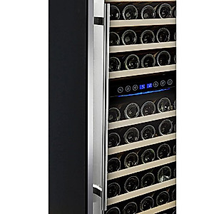 Kalamera 73 Bottle Compressor Wine Cooler Dual Zone with Touch Control