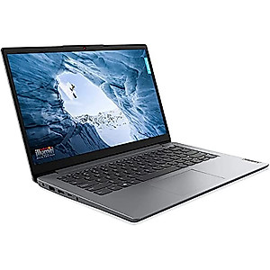 Lenovo 2023 Newest Ideapad 1i Laptop, 14 Inch HD Display, 6 Core Intel Core i3-1215U, 8GB RAM, 256GB SSD, Intel UHD Graphics, Bluetooth, HDMI, Windows 11 Home in S Mode, Bundle with JAWFOAL