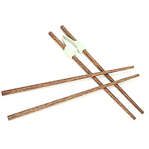 Anti Slip Chopsticks, Elderly Eating Aids Flexible Chopsticks Reusable Dining Clothing Protectors Learning Chopsticks For Children Disabled