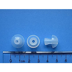 10 Large (L) Soft Replacement Mushroom Domes Eartips Compatible with Walker's Game Ear: Game Ear HD Power Elite, Elite Comm, HD Pro Elite, HD Elite, Ultra Ear Camo BTE (Behind The Ear) Hearing Aids