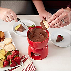 Wilton Ceramic Fondue Set