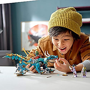 LEGO NINJAGO Jungle Dragon 71746 Building Kit; Ninja Playset Featuring Posable Dragon Toy and NINJAGO Lloyd and Zane; Cool Toy for Kids Who Love Imaginative Play, New 2021 (506 Pieces)