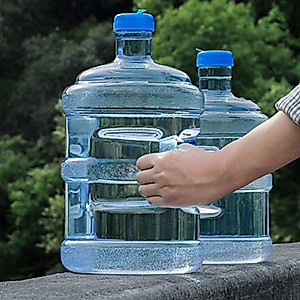 BESPORTBLE Water Bottle 0.8 Gallon Portable Water Containers with Handle Purified Water Bucket for Home Water Dispenser Outdoor Sports Blue