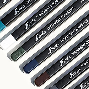 Sorme Treatment Cosmetics Smearproof Eyeliner 0.16oz | Long Lasting Black Waterproof Eyeliner Pencil | Smudge-Proof Waterline Eyeliner | Cruelty-Free and Gentle Pencil Eyeliner