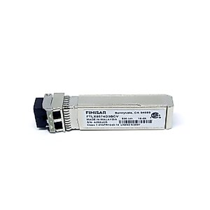 Finisar SFP+ Module - For Optical Network, Data Networking - 1 LC Duplex 10GBase-SR/SW Network - Optical Fiber Multi-mode - 10 Gigabit Ethernet, Gigabit Ethernet - 10GBase-SR/SW, 1000Base-SX - Hot-plu