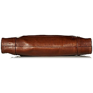 Frye womens Melissa Zip Crossbody Cross Body Handbag, Cognac, One Size US