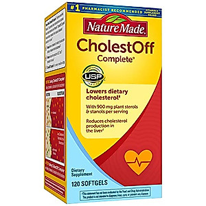 CholestOff Complete Softgels, 120 Count for Heart Health