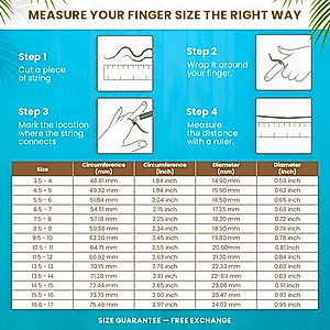 KAUAI Silicone Rings for Women – Soft and Pretty. Comfortable, Breathable, Stackable Rings. Lightweight Rubber Womens Engagement Ring & Wedding Band. Women’s thin Unisex Bands