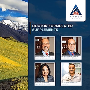 Ayush Herbs Probiotic 100B, Shelf-Stable Daily Probiotic Supplement, 7 Probiotic Strains, 60 Vegetarian Capsules