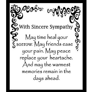 Free 1 - 3 Day Delivery - With Sincere Sympathy Gift Baskets - Bountiful Gourmet Sympathy Gift Basket