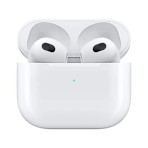 Apple AirPods with Lightning Charging Case (3rd Generation) (Renewed)