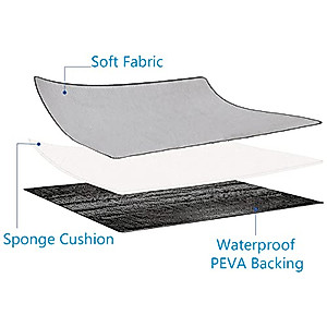 LIYUABU Picnic Blankets,Waterproof Stripe Picnic Mat 59'' x 79'',Portable Extra Large Beach Blanket,Outdoor Blanket Sandproof Insulated with Carry Handle,Perfect for Hiking/Outdoor/Camping/Beach/Park