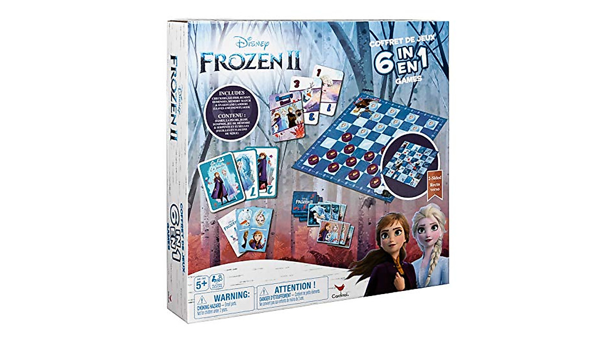 Frozen 2 6-in-1 Game House for Kids & Families | Disney Fun
