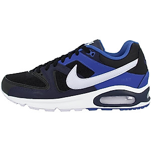 Nike Men's Air Max Command Running Shoes, Black/Ghost-Blackened Blue, 9.5 M US