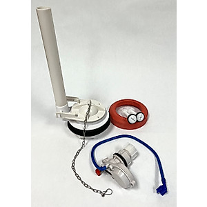 NuFlush American Standard Champion 4 Flapper Valve Replacement Kit with Hi-Speed Fill Valve