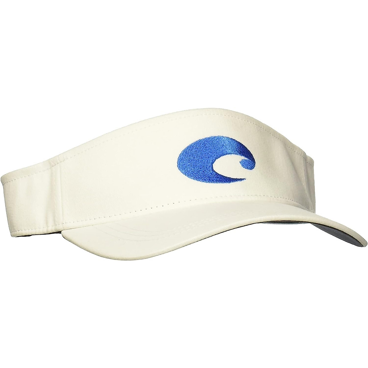 Costa Cotton Visor, White