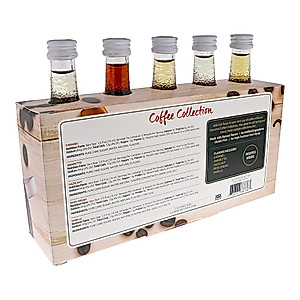 Monin - Gourmet Flavorings Premium Coffee Collection, Great for Coffee, Tea, and Lattes, Non-GMO, Gluten-Free (Caramel, Amaretto, French Hazelnut, Irish Cream, Vanilla) | 50 ml Per Bottle