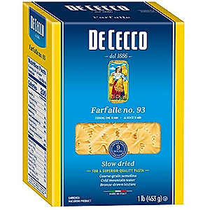 De Cecco Farfalle Pasta, 16 Oz