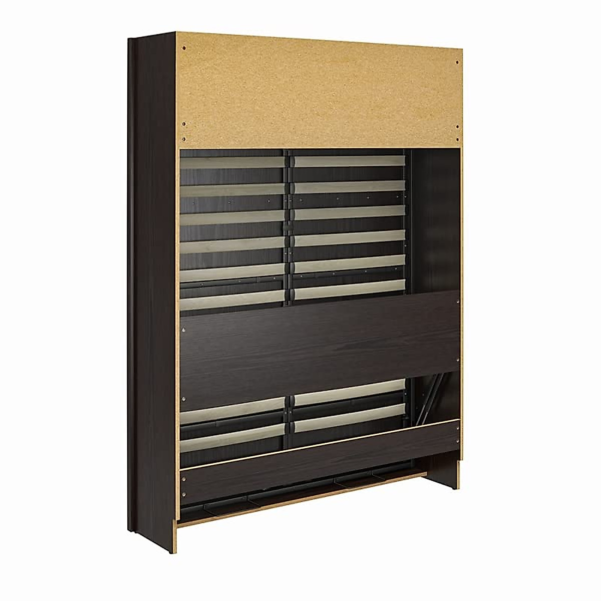 Ameriwood Home Signature Sleep Paramount Queen Murphy Wall Bed in Espresso