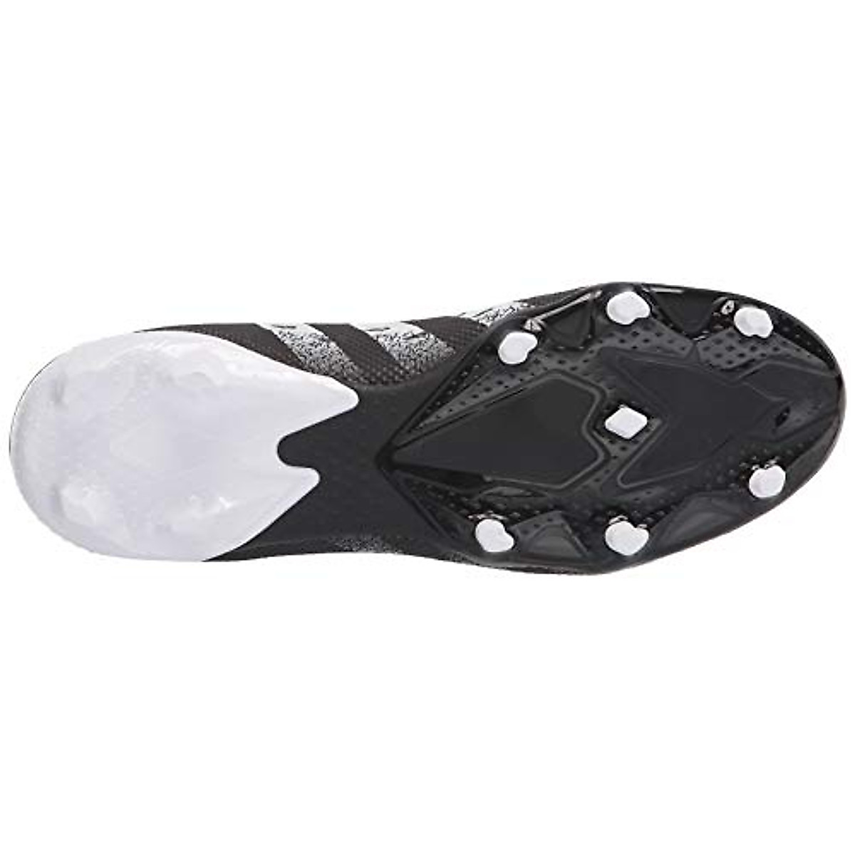 adidas Predator Freak .3 Firm Ground Soccer Shoe (mens) Black/White/Black 9.5