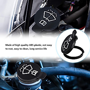 Kewucn Car Windshield Wiper Fluid Reservoir Cap, Auto Liquid Tank Bottle Cap, Liquid Storage Bottle Tank Ring Lid Cover, Universal Vehicle Replacement Accessories Fit for OEM 1322730