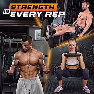 Yes4All 1-inch Cast Iron Weight Plates for Dumbbells – Standard Weight Disc Plates (5 lbs, Set of 2)