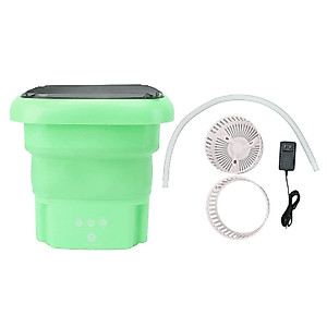 Dpofirs Foldable Washing Machine, Portable Washing Machine for Baby Girls Clothes Socks Underwear Towels, Mini Small Portable Washer for Apartment RV Camping, Gifts (US)