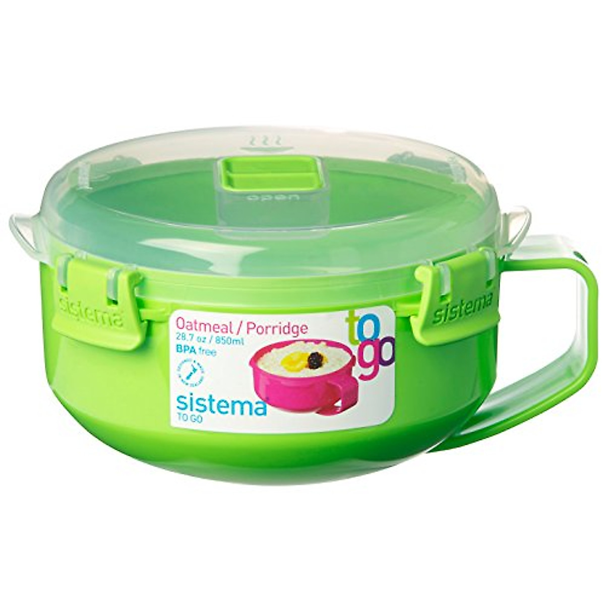 Sistema Microwave Breakfast Bowl, 850ml, Colors May Vary