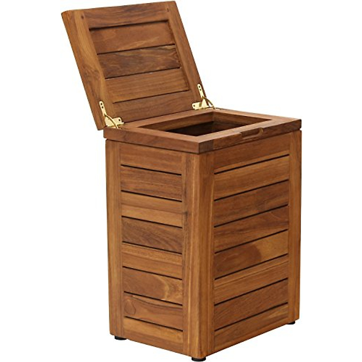 AquaTeak Spa Waste Basket with Lid