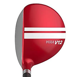 Vixa V12 Fairway Wood (Right, Graphite Shaft with Stainless Steel Clubface, Regular, 14.5)