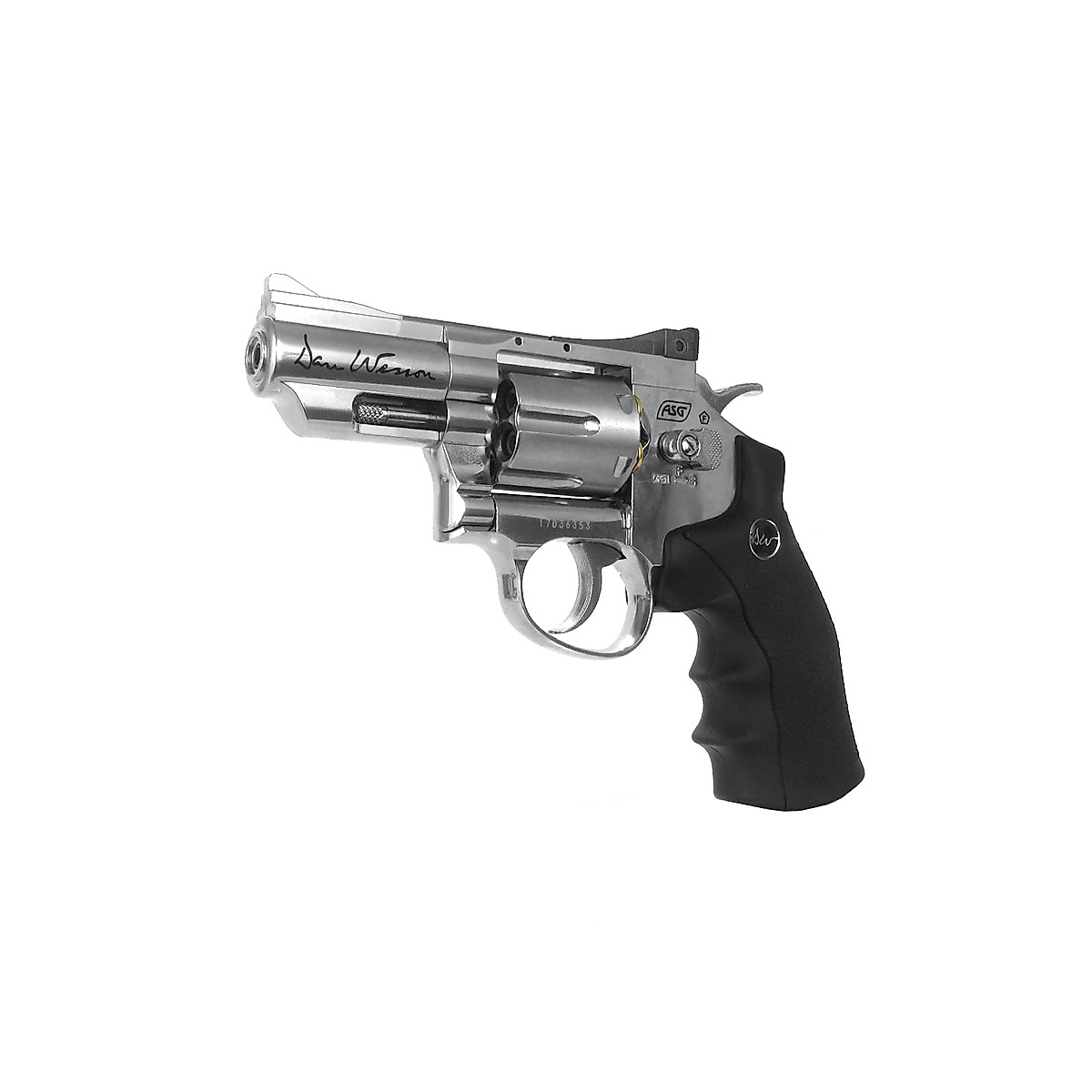 Dan Wesson ASG 2.5" CO2 Powered Air Revolver, Silver