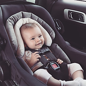 Diono Cuddle Soft Pack of 2 Baby Head Neck Body Support Pillows for Newborn Baby Super Soft Car Seat Insert Cushion, Perfect for Infant Car Seats, Convertible Car Seats, Strollers, Gray