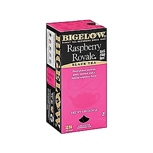 Bigelow 003401 Raspberry Black Tea, Raspberry, 0.34 lbs, 28/Box