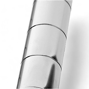 H27 Chrome Set of 4 Posts | Heavy Duty | Utility Shelving Units - Commercial Wire Shelf Shelving Posts Adjustable shelvingNSF Chrome Post - Durable, Corrosion-Resistant, Easy Assembly, Adjustable