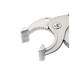 GGOMI Hot Pot Gripper Holder for Korean Stone Ceramic Bibimbap Bowl (Dolsot, Ddukbaegi) Aluminum Tongs, Sizzling Hot Plate 6-2/3 Inch