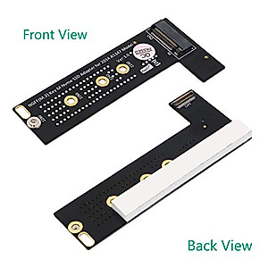 Zyyini Bindpo SSD Converter, M.2 NGFF MKey NVME SSD Converter Card Adapter Module for OS Computer Mini A1347 Model 2014, for M Key SSD