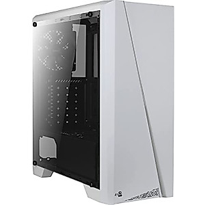 Cylon White RGB Mid Tower Computer Case