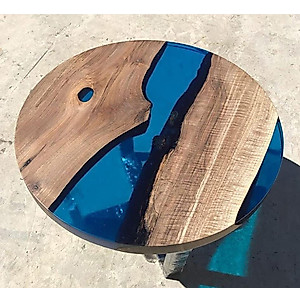 Epoxy Table, Live Edge Wooden Table, Epoxy Resin River Table, Natural Wood,Dining table, Natural Epoxy Table, Resin Table